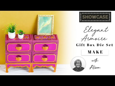 How To Assemble the Elegant Armoire Gift Box with Alison | Tonic Studios