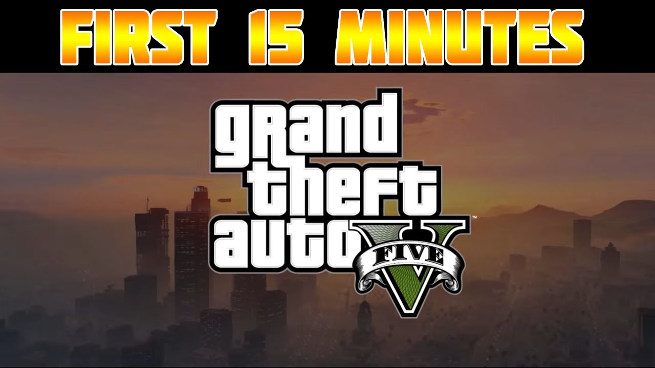 First 15 Minutes of Grand Theft Auto V Gameplay - YouTube