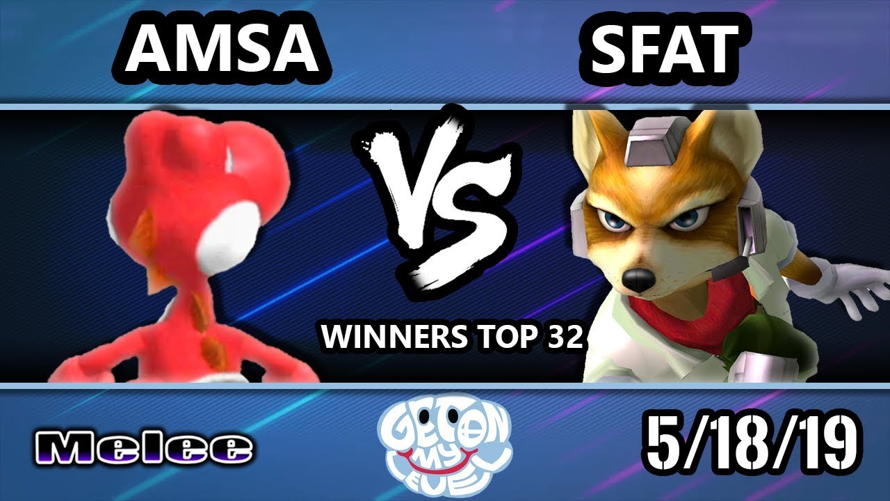 GOML 2019 SSBM - VGBC | aMSa (Yoshi) Vs. CLN | SFAT (Fox) Smash Melee ...