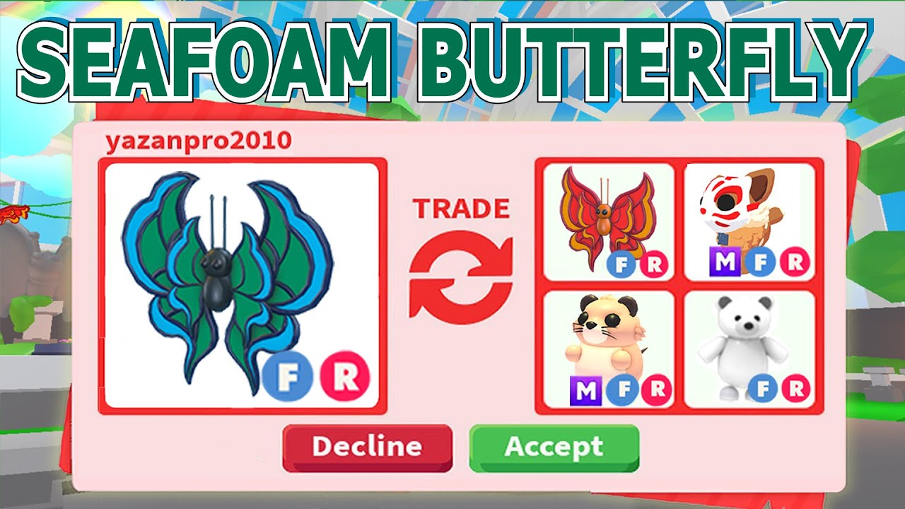 TRADING *NEW* SEAFOAM BUTTERFLY 🦋🌊 IN THE BUTTERFLY SANCTUARY UPDATE ...