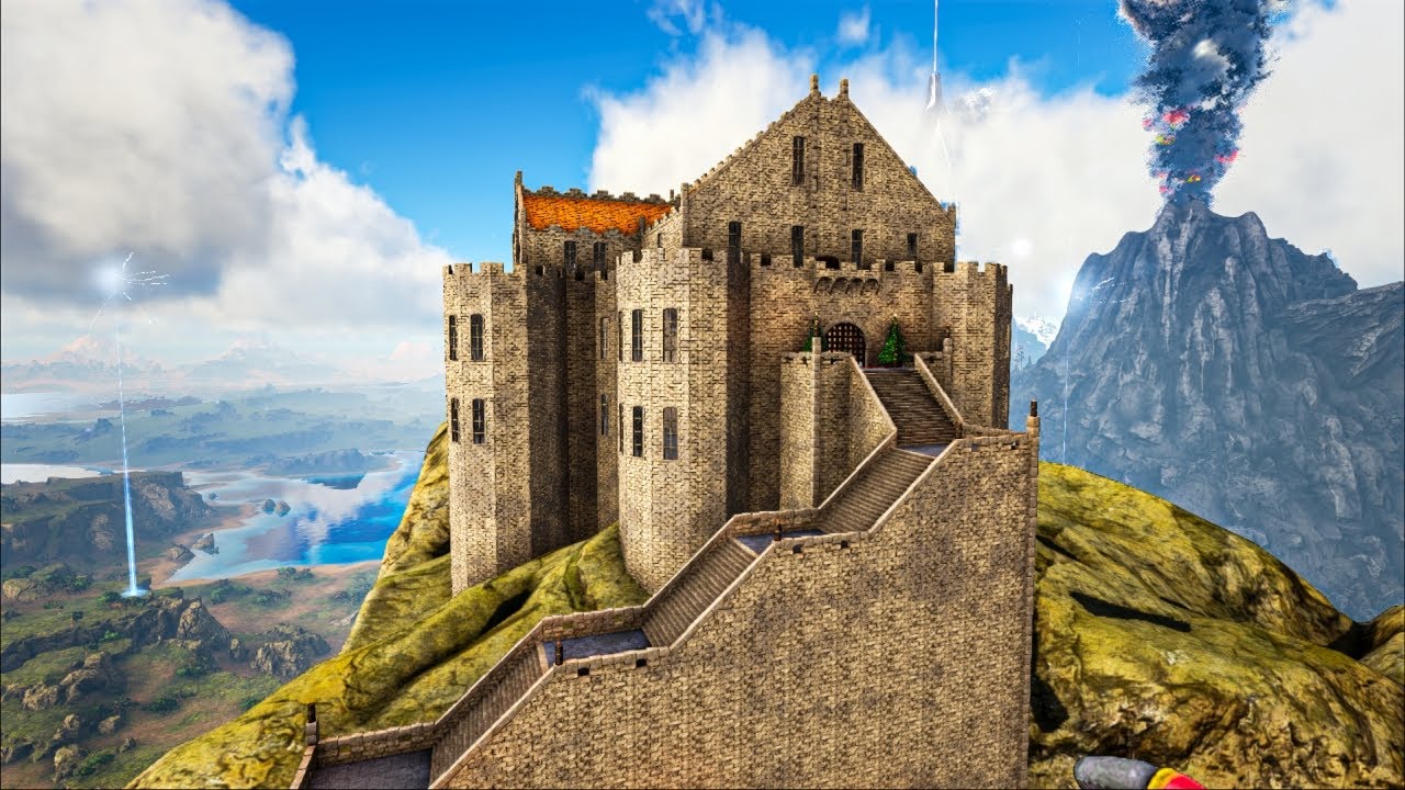 Pimp Castle - Ark Survival Evolved Build - YouTube