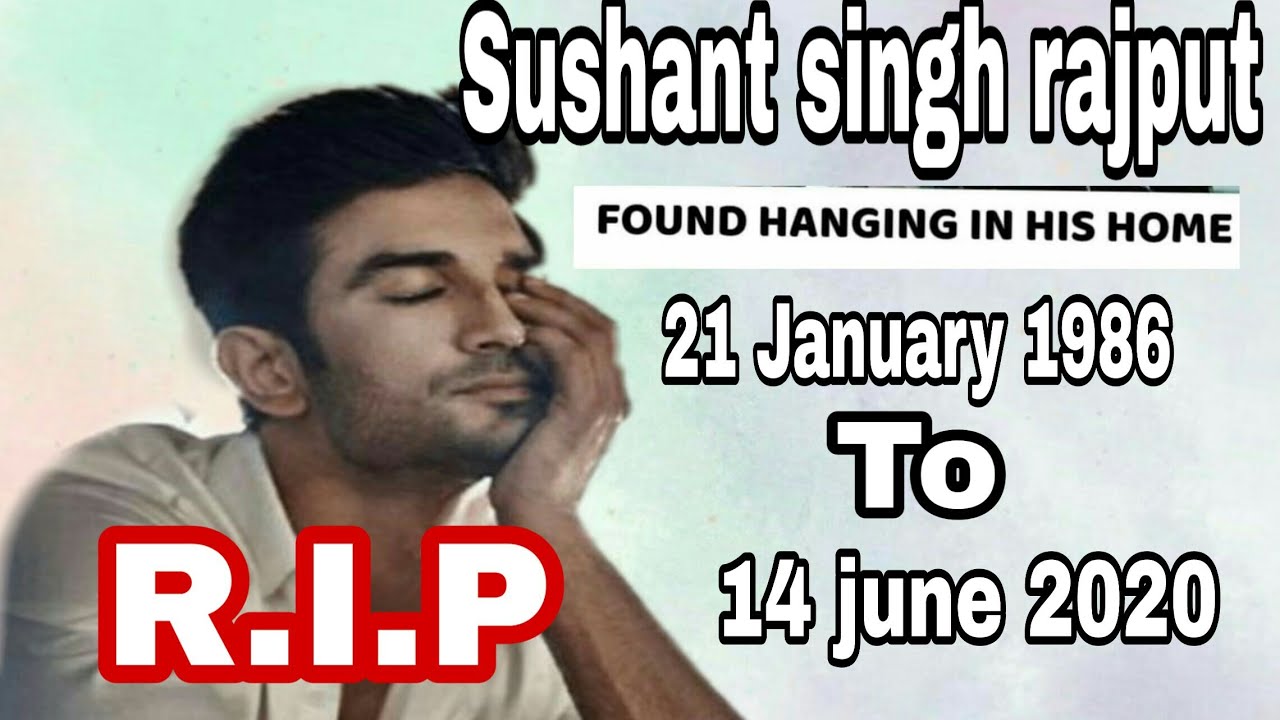 Sushant singh rajput | Committed suicide | found Hanging body in home ...