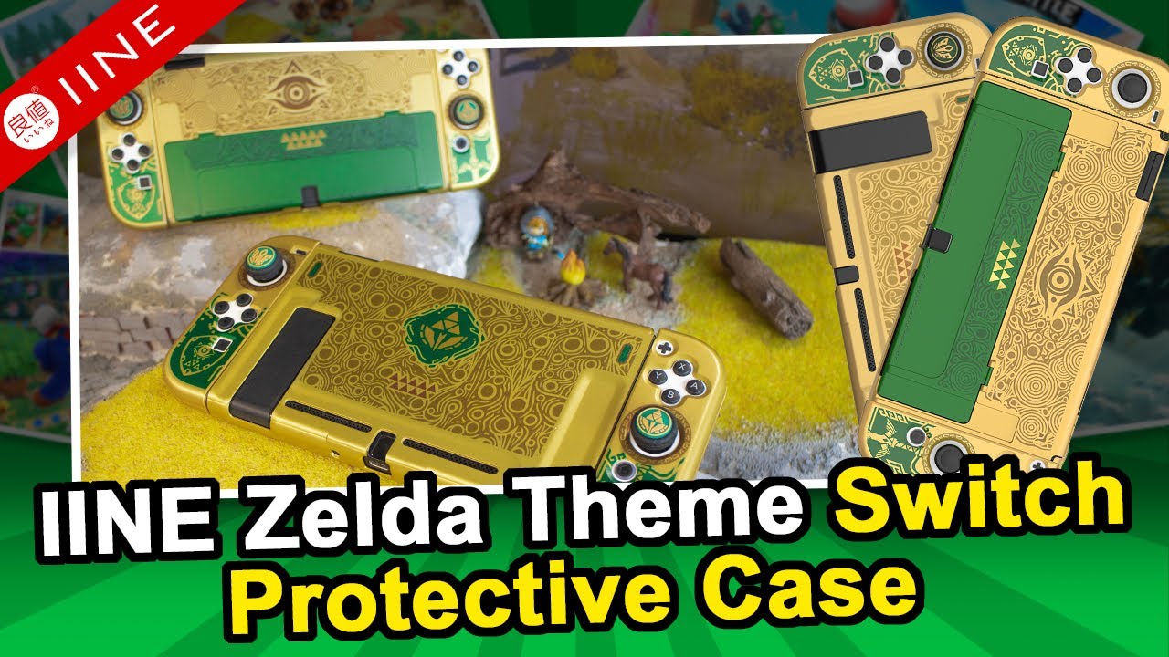 IINE Zelda Theme Protective Case for Switch - YouTube