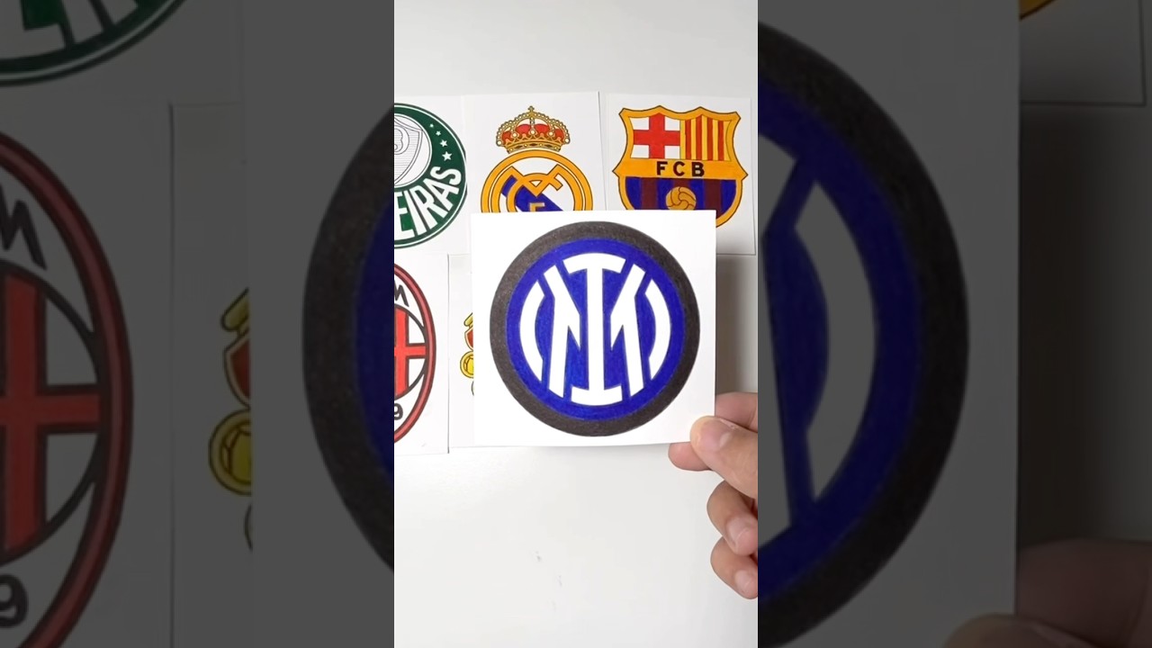 Drawing Inter Milan Logo #art #drawing #logo #inter #intermilan #milan ...