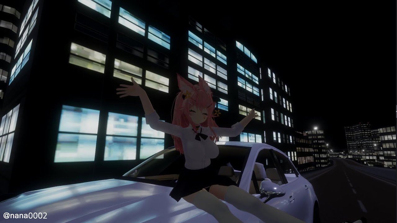 [VRchat] DrivingCity at Night 탐방 - YouTube