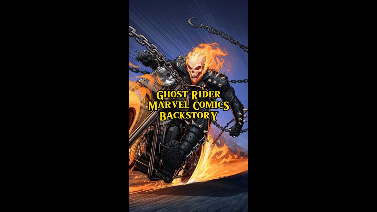 Ghost Rider Marvel Comics Backstory - YouTube
