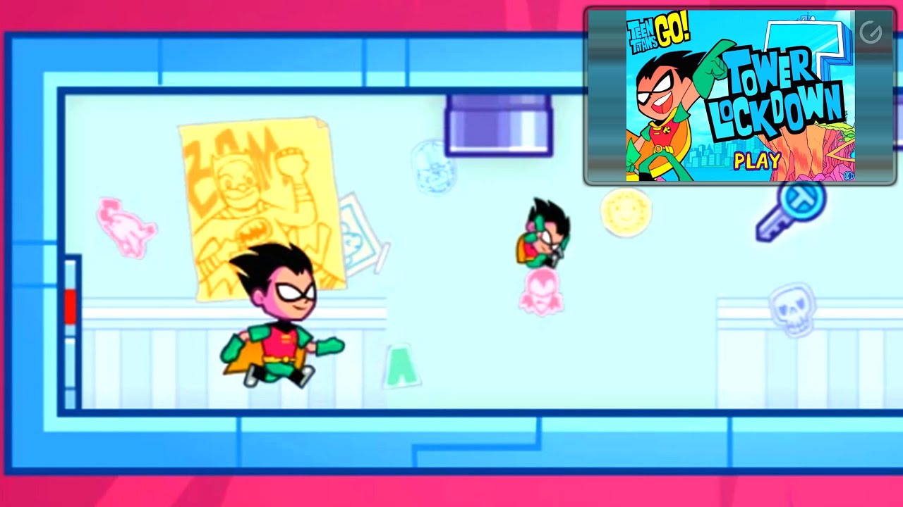 Teen Titans Go! Tower Lockdown | Gameplay Walkthrough Part 23 - YouTube