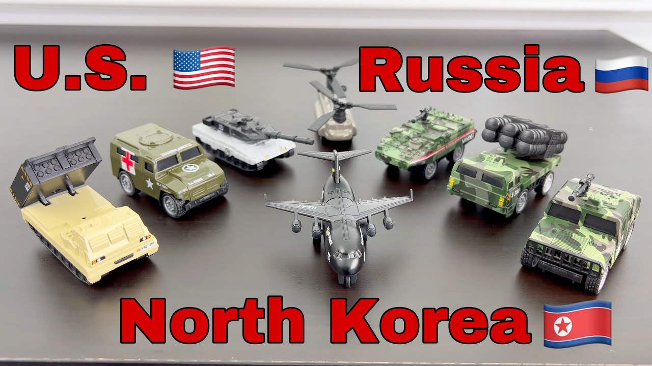 US Russian North Korean German Chinese Best Army | Toy Unboxing - YouTube