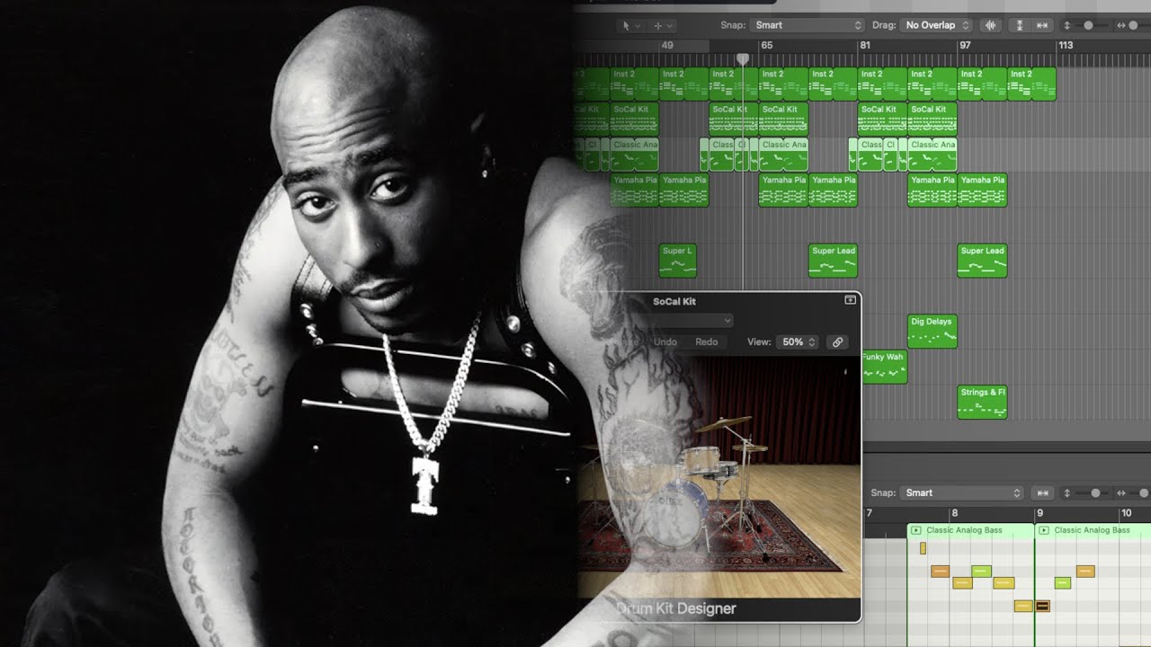 How to make a 2Pac type beat in Logic Pro X - YouTube