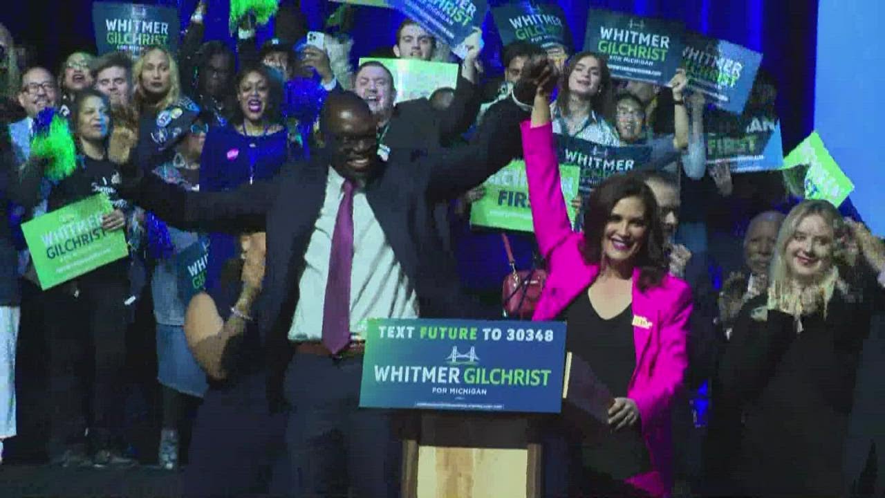 Democrat incumbent Gretchen Whitmer: 'Feeling damn good about' Michigan ...