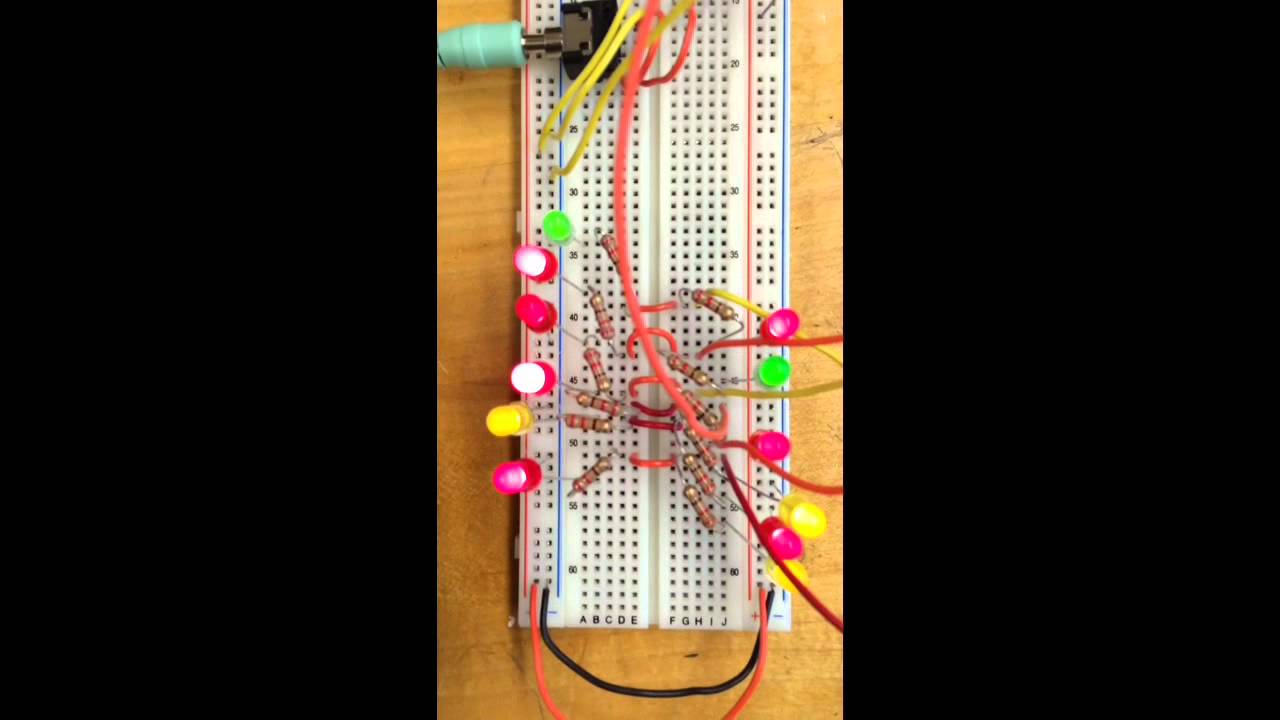 Audio Spectrum Analyzer Using Arduino Msgeq7 Youtube