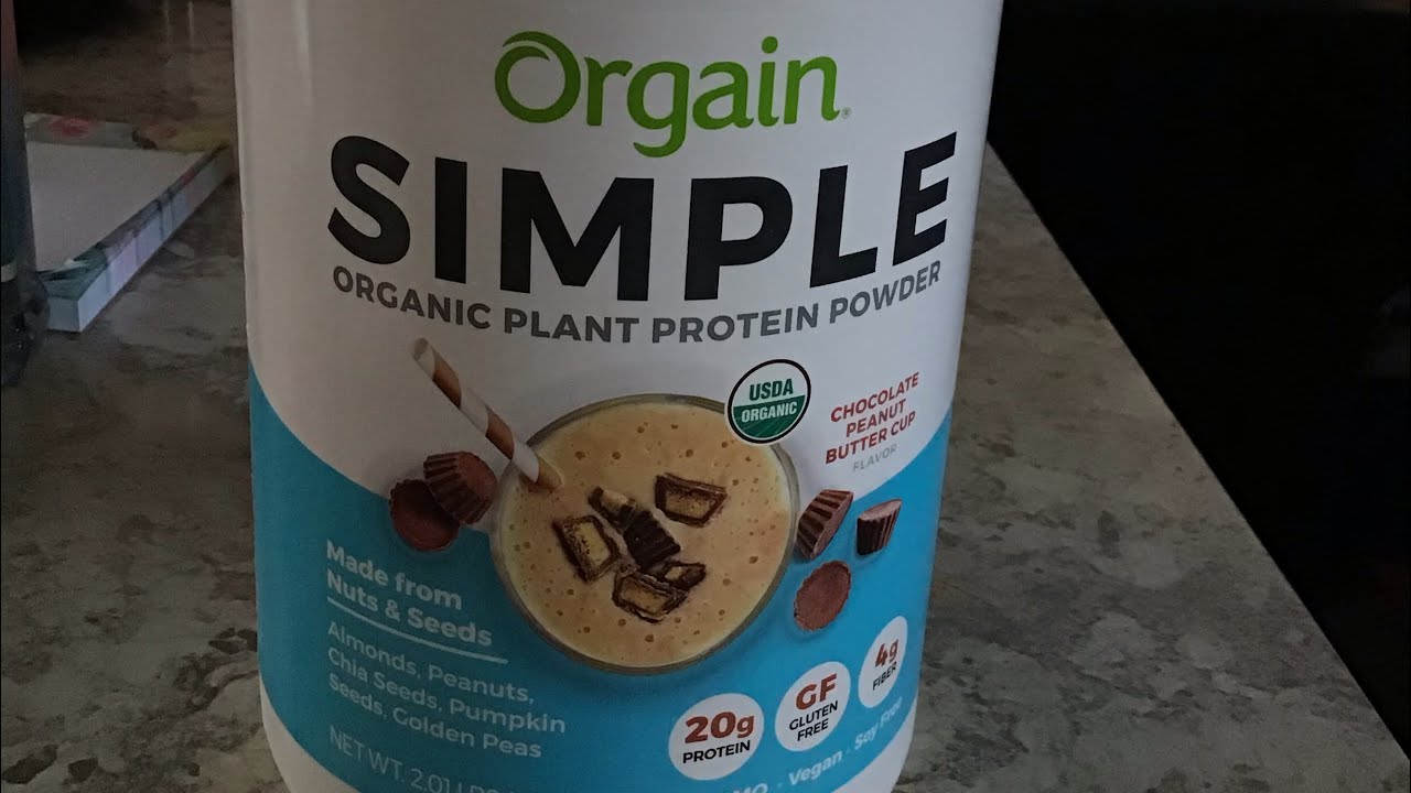 🌺Orgain Simple Organic Plant Protein Powder👌🌸 - YouTube