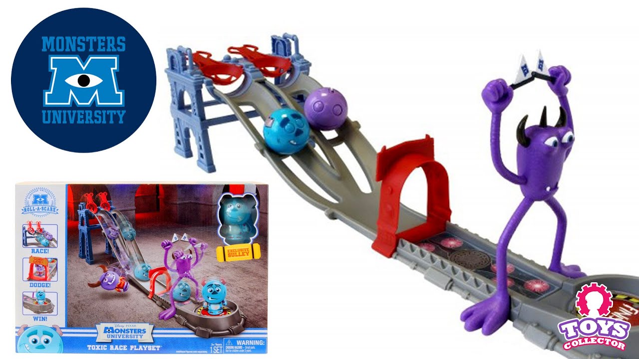 Toxic Race Playset Monsters University Exclusive Roll A Scare Sulley ...