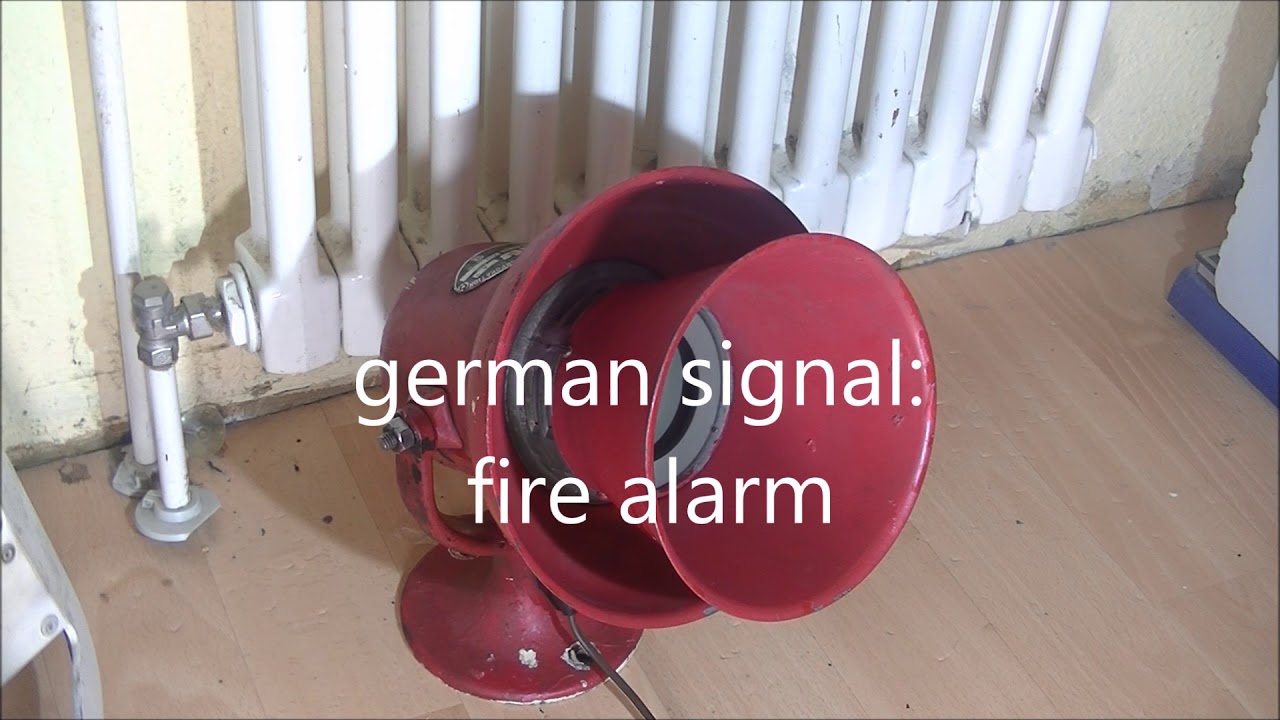 Federal Signal Model A Siren - YouTube
