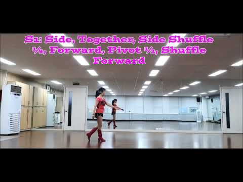 Crystal Touch (Demo/Teach) line dance - YouTube
