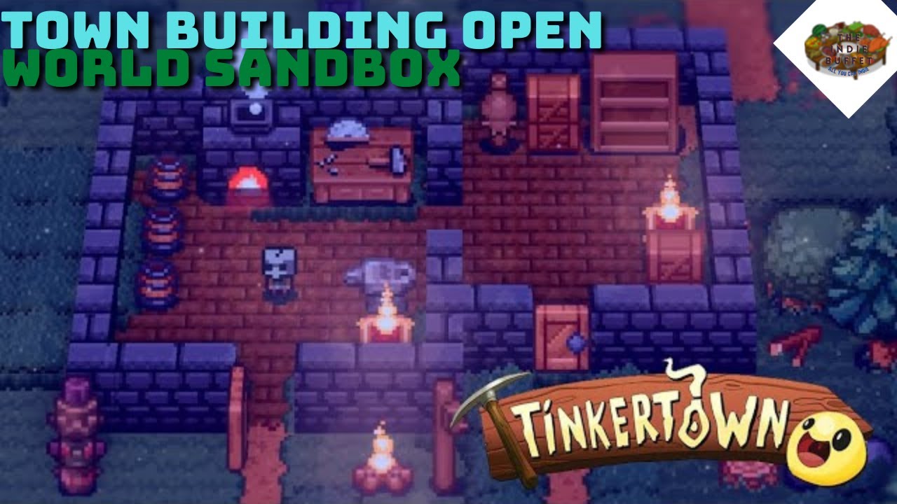 Town Building Open World Sandbox | Tinkertown - YouTube