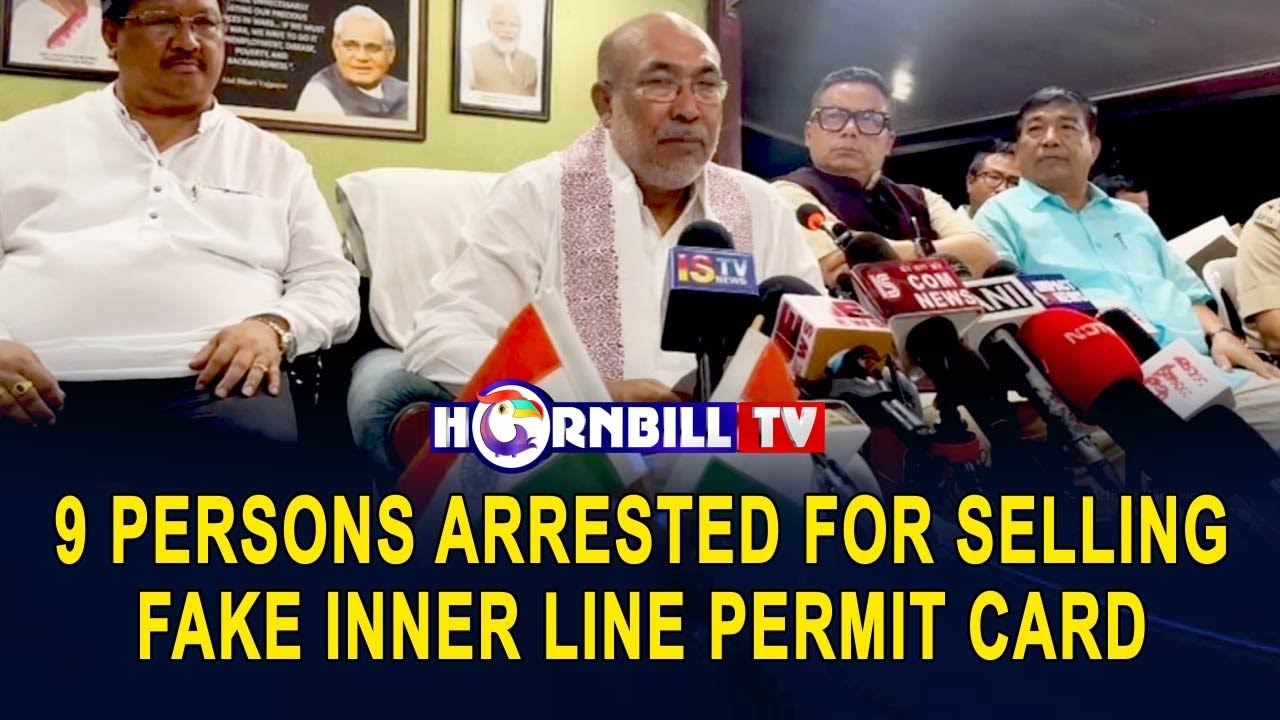9 PERSONS ARRESTED FOR SELLING FAKE INNER LINE PERMIT CARD - YouTube