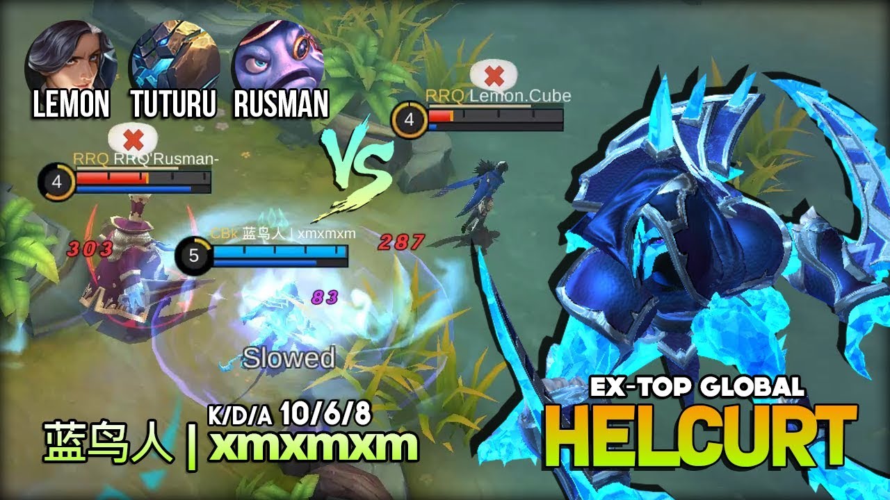 King of Silent Ice Scythe by 蓝鸟人 | xmxmxm Ex-Global Helcurt vs Trio RRQ ...