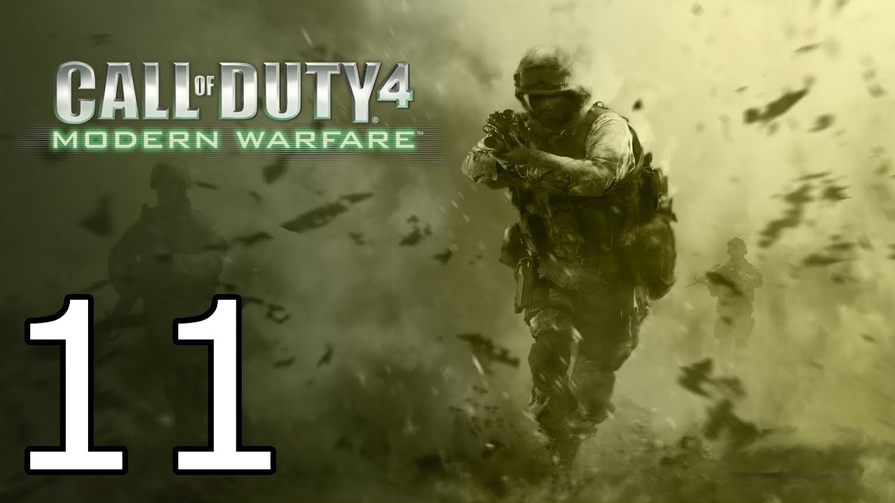 Call Of Duty 4 - After Nuclear Explosion - YouTube