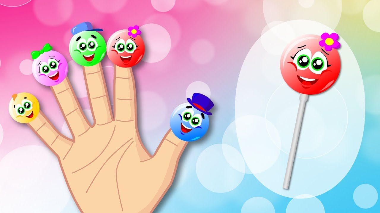 Lollipops Finger Family Songs Nursery Rhymes - YouTube