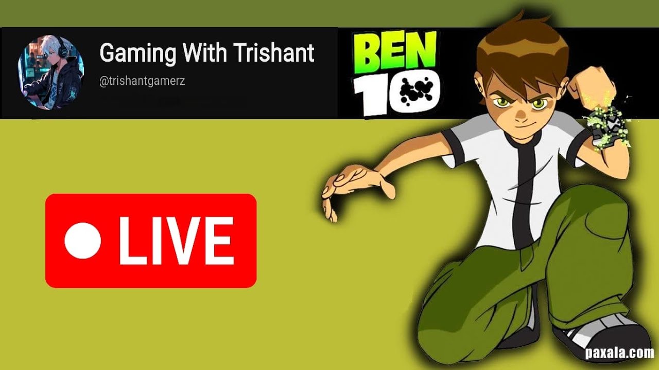 Gaming with Trishant ||RTX 3050 || Ben 10 Protect Of Earth (Part - 2) - YouTube