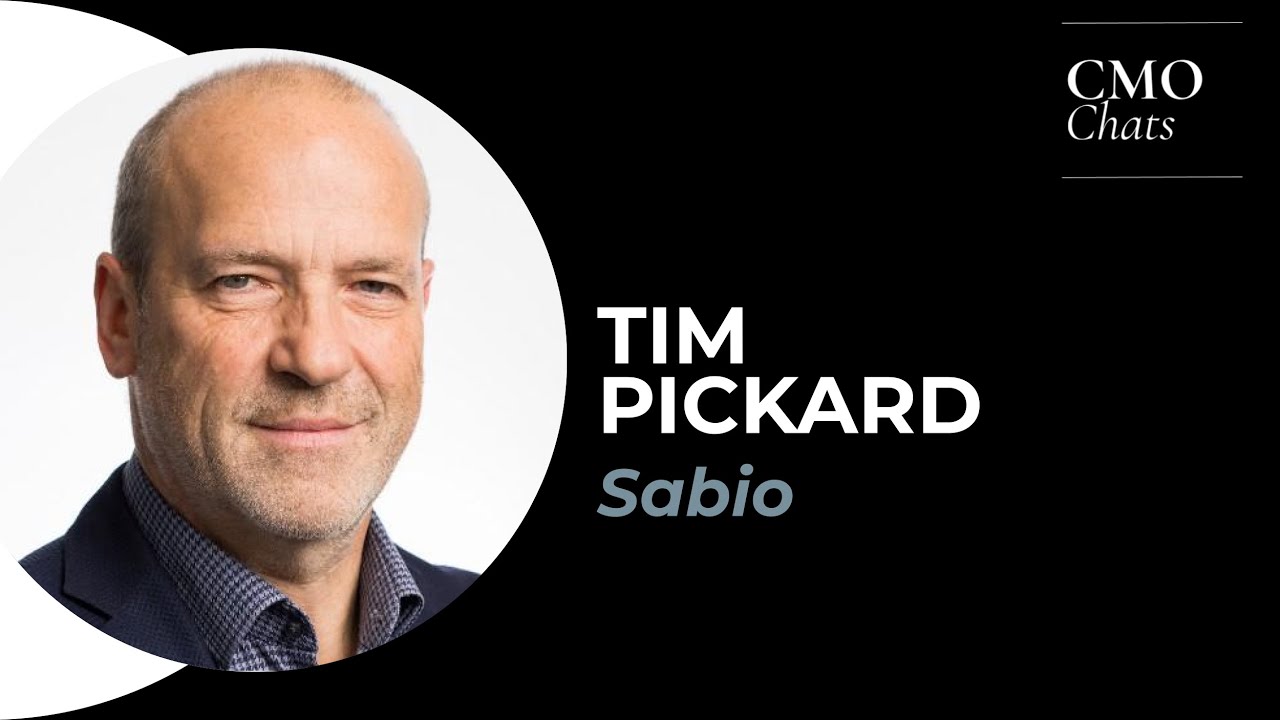 CMO Chats | Tim Pickard, CMO of Sabio - YouTube