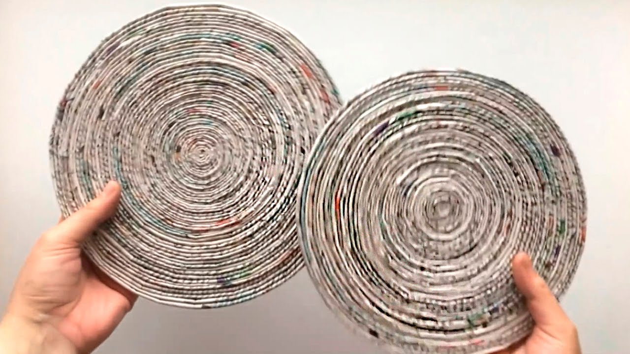 DIY Recycled newspaper box idea | Newspaper Craft | How to make ...