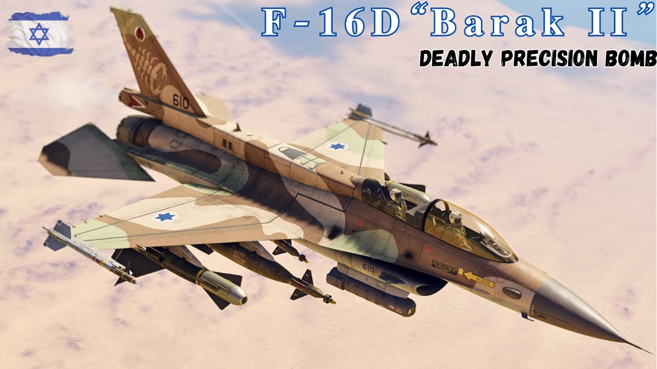💀 🇮🇱Drop a Guided Bomb F-16D "𝐁𝐚𝐫𝐚𝐤 𝐈𝐈" & 𝐌𝐞𝐫𝐤𝐚𝐯𝐚 𝐌𝐤.𝟒 | Ground Battle ...