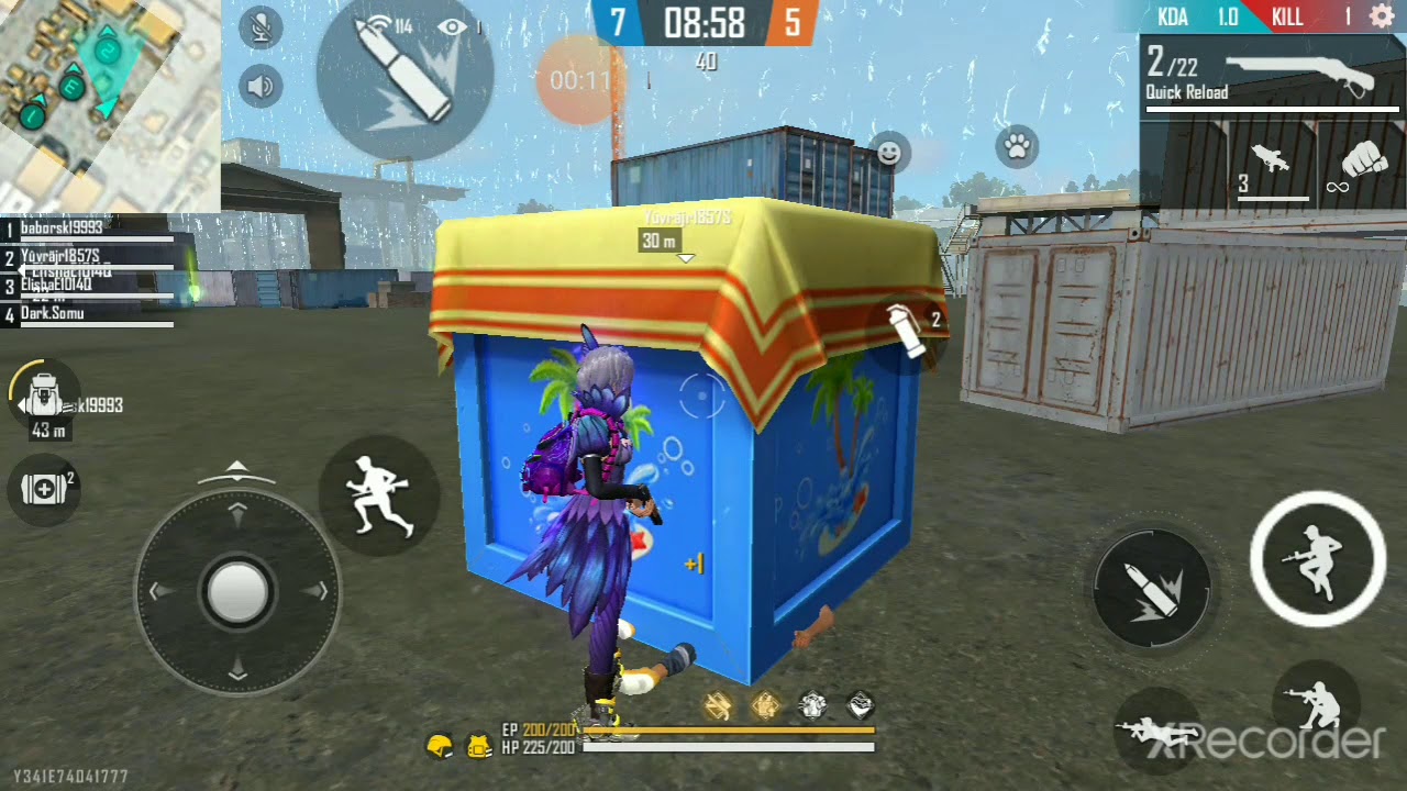 Free fire 'OP' headshots and super kills - YouTube