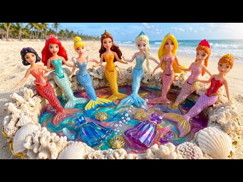 Cute Miniatures Disney Princess Frozen ELSA & Annall! elsa satisfying unboxing