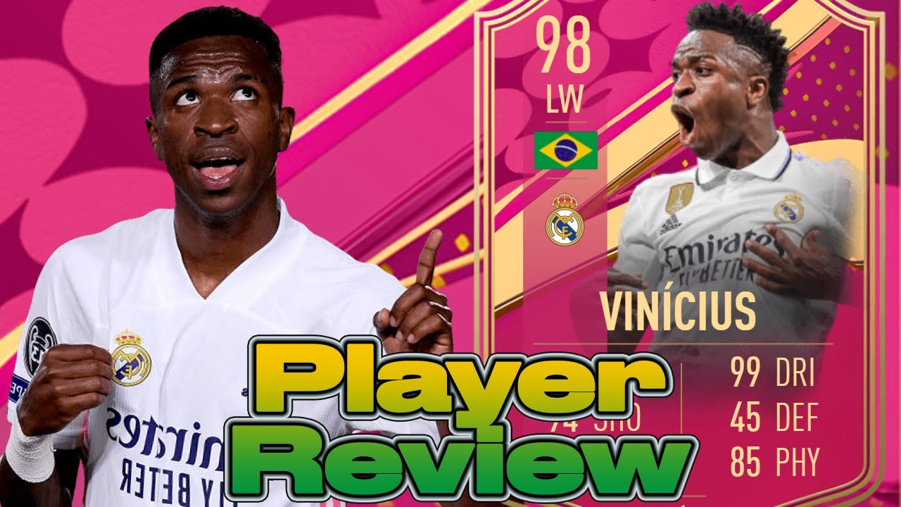 You Must Take this Card!!! 98 FUTTIES Vinicius Jr FIFA 23 Player Review ...