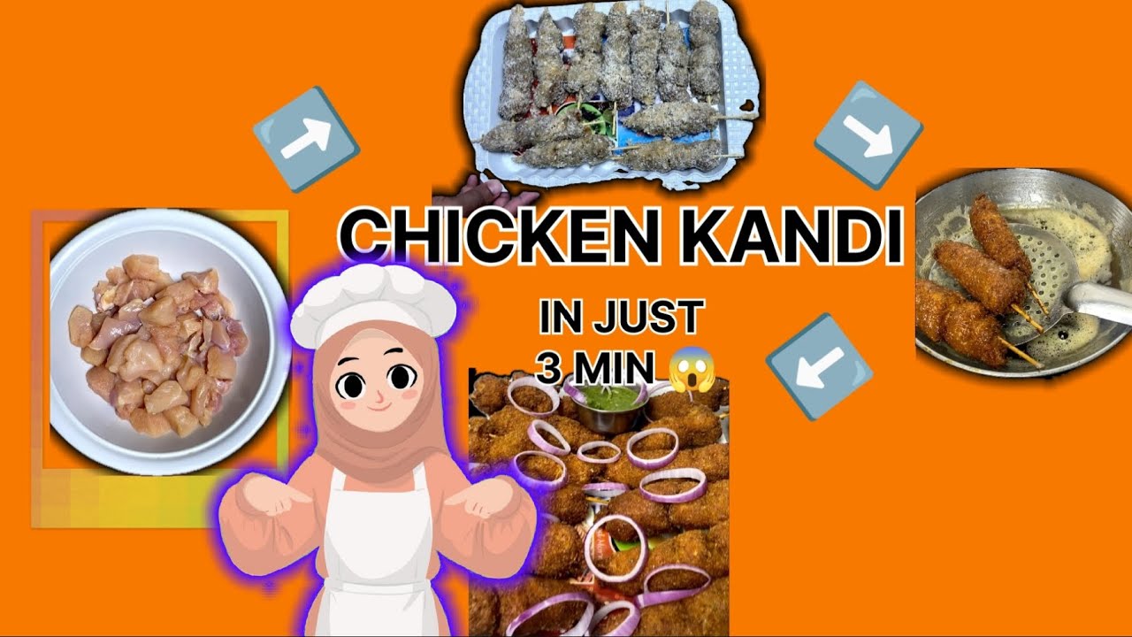 CHICKEN KANDI IN 3 MIN 🤤 #ytshorts #cookingrecipes #chickenkandi # ...