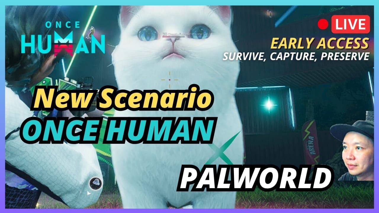 LIVE | KITA MAIN BARENG KUCING GEDE! | DAY 09 #oncehuman #palworld ...