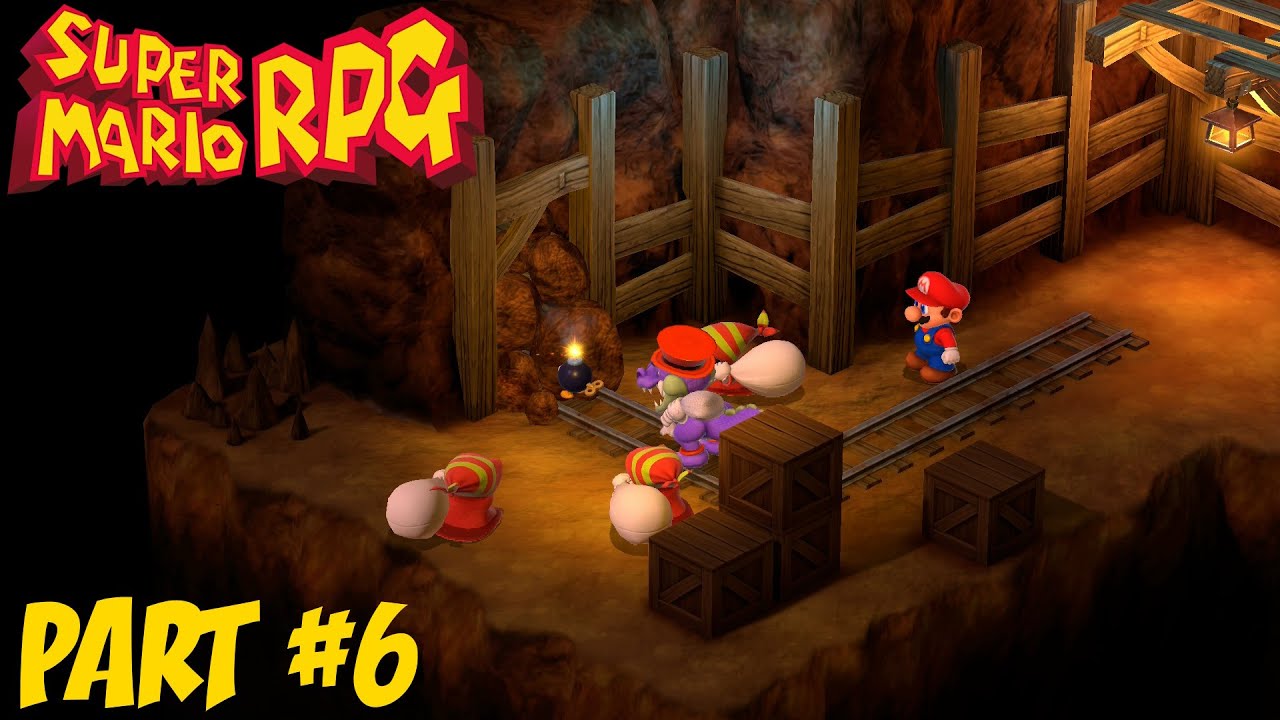 Super Mario RPG - Part 6: Pipe Vault, Yoshi Racing + Chasing Croco in ...