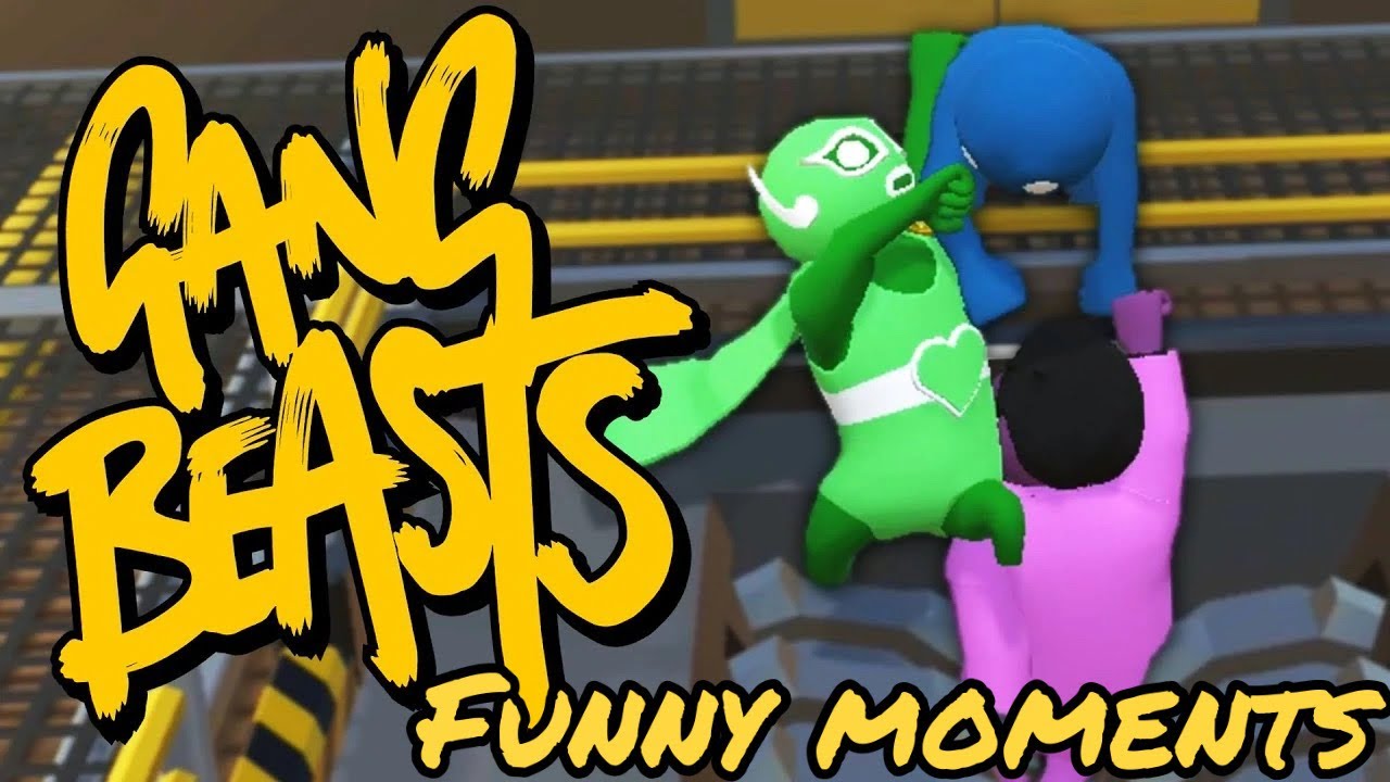 Gang Beasts Funny Moments - YouTube