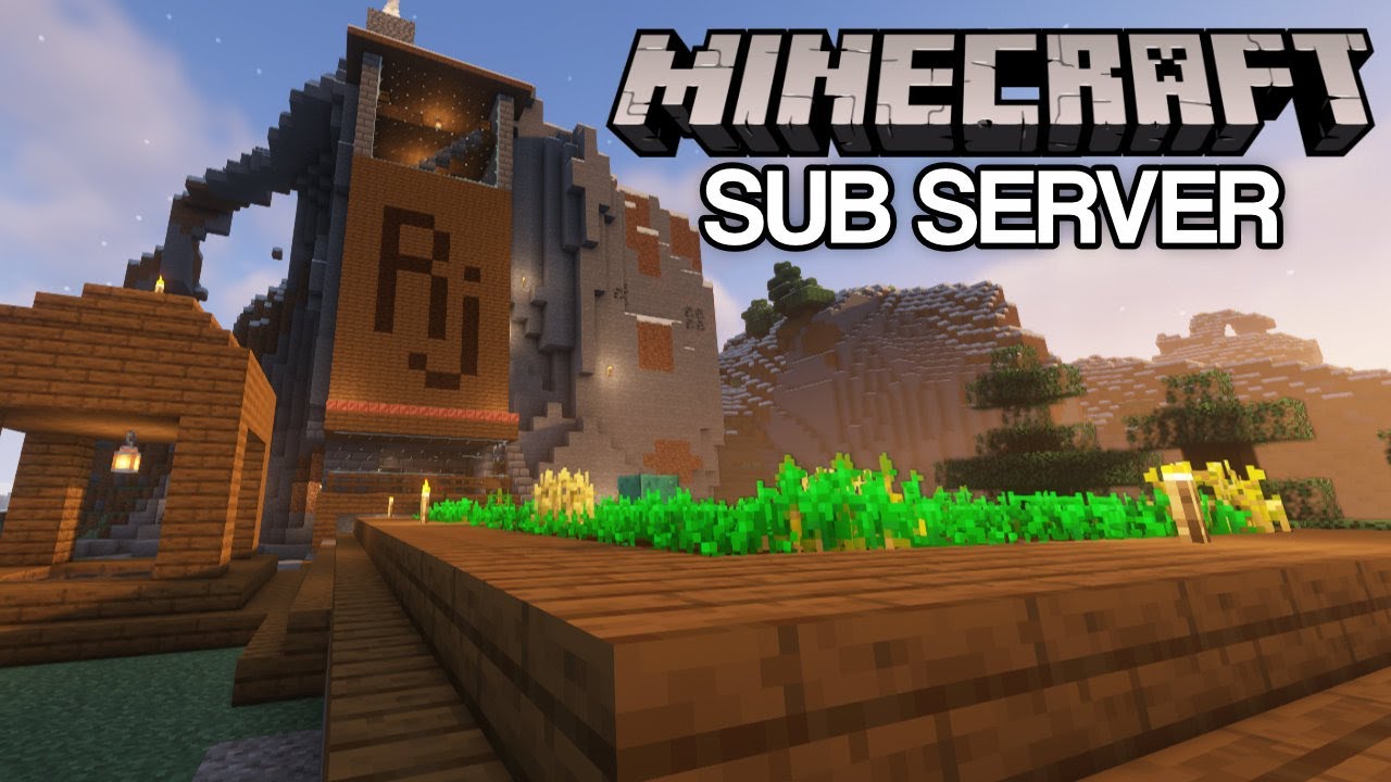 Náš server pro SUBs! | Minecraft Sub Server - YouTube