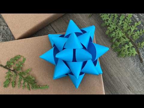 How to Make a DIY Gift Bow | Gift Wrapping Ideas - YouTube