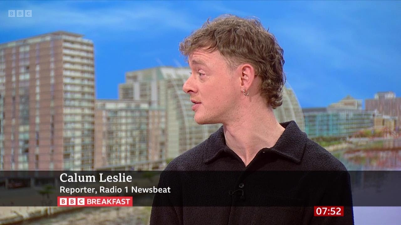 Calum Leslie (Radio 1 Presenter) Marks 10 Years Of Same-Sex Marriage On BBC Breakfast [28.03. ...