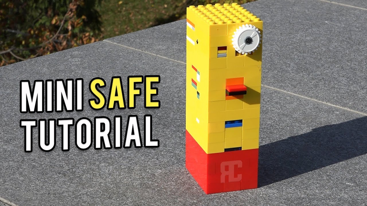 How to build a LEGO Mini Coin Safe Puzzle - YouTube