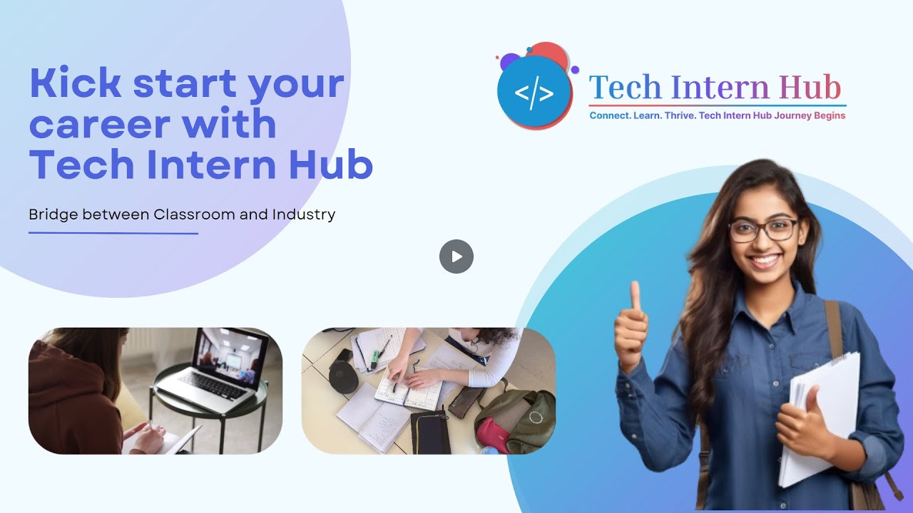 Offering Internships, Courses at Tech Intern Hub - YouTube
