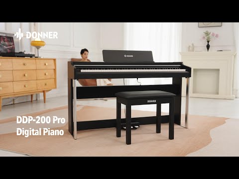 DDP-200 PRO Digital Piano I Donner Music Spotlight