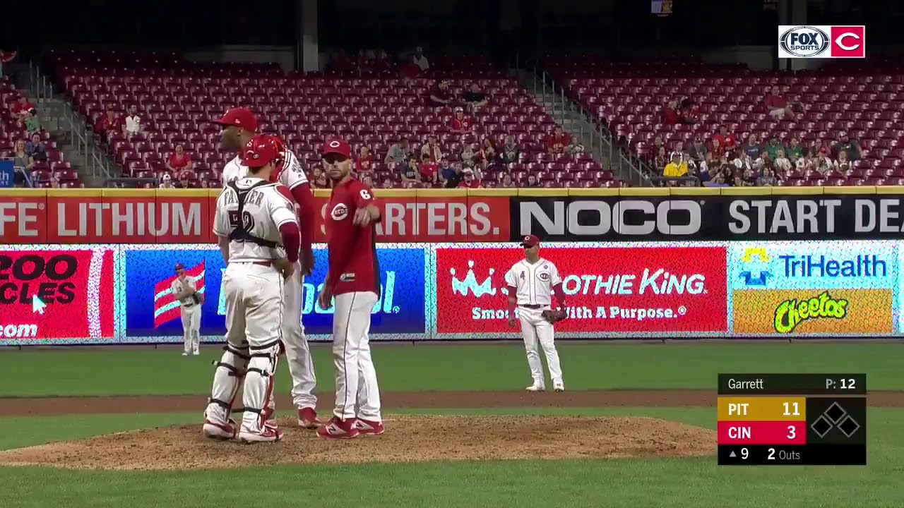 Cincinnati Reds and Pittsburgh Pirates Full Brawl. - YouTube