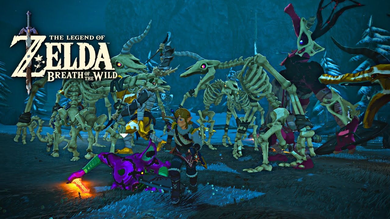 This Breath of the Wild ENEMY CAMP is BRUTALLY Difficult... - YouTube