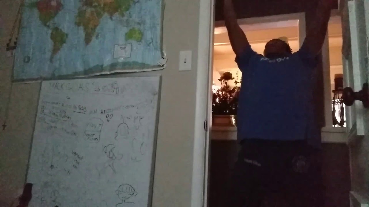 Pull ups tell failure after light Band workout - YouTube