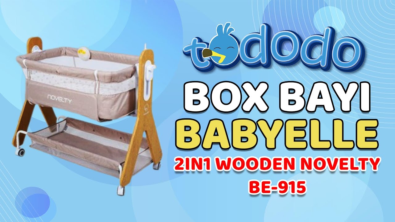 BOX BAYI VIRAL!!! BABYELLE 2IN1 WOODEN NOVELTY!!! - YouTube