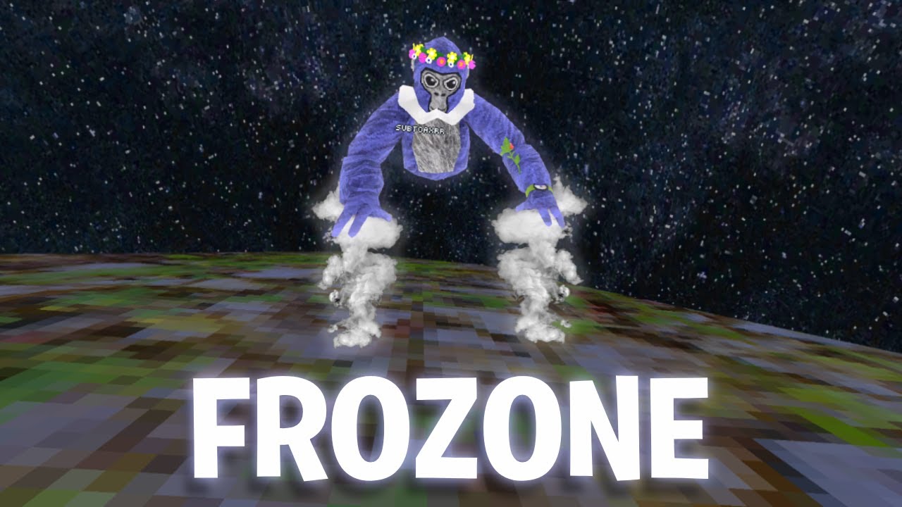 I Became FROZONE In Gorilla Tag - YouTube
