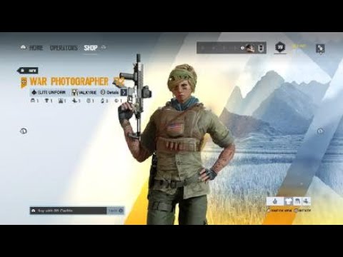 Tom Clancy's Rainbow Six® Siege all operators elite skin MVP cutscene ...
