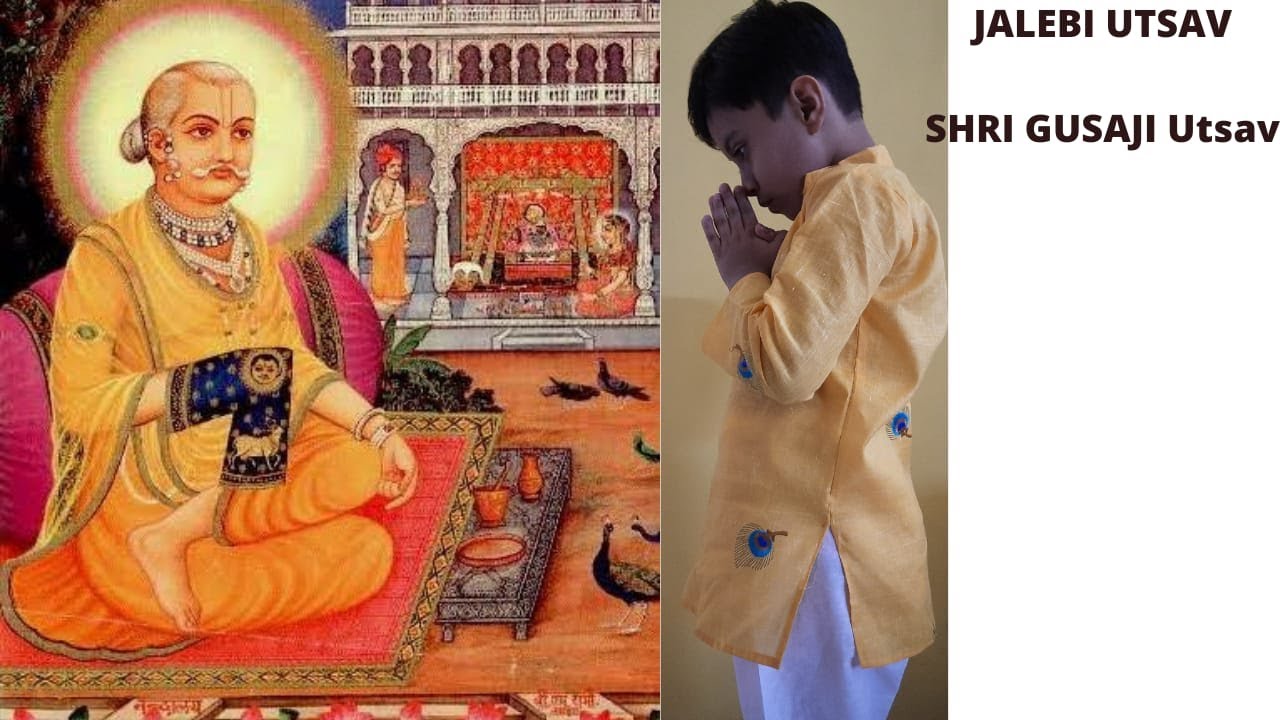 Shri Gusaji Utsav|#Pushtimarg|#Gusaiji na Utsav ni badhai|#Jalebi Utsav ...