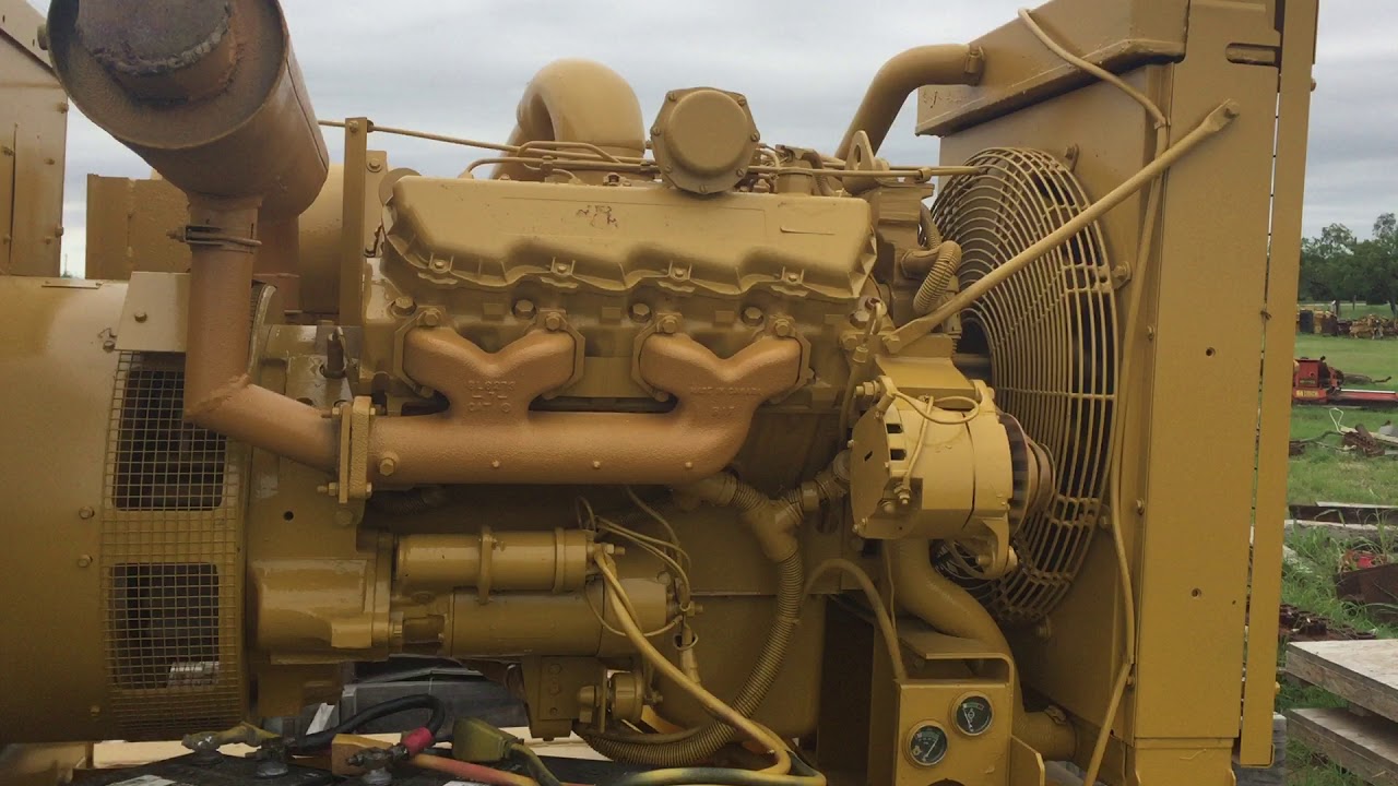 Caterpillar 120kw Trailer Mounted Diesel Generator Set Video 2 - YouTube