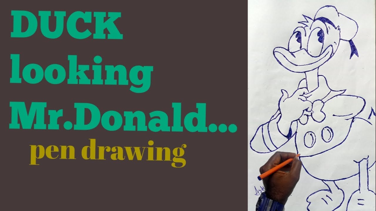 #howtodraw #disney #donaldduck. How to draw Donald duck (step by step ...